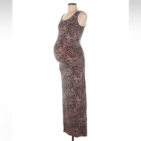 Isabella Oliver | Dresses | Isabella Oliver Animal Print Maxi Dress ...